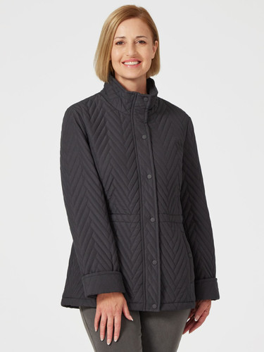 TIGI Funnel Neck Coat T24-07E - Collection: PERSIA | Baldwins