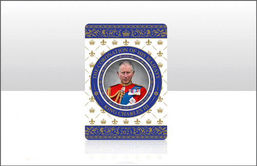 KING CHARLES III CORONATION FOIL MAGNET | Baldwins