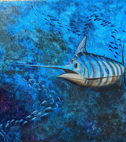 Swordfish King by Noelle Almond | PAGG Art