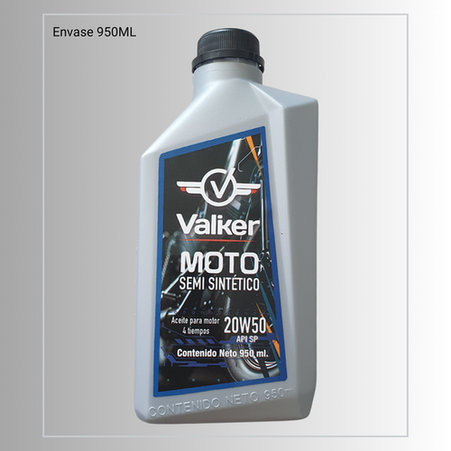 Aceite Motor 4 Tiempos Semisintético MOTO 20W 50 API SP | Valiker