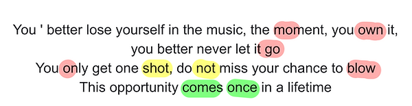 Songanalyse: Eminem - Lose yourself | Rap-Analyse