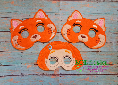 Red Panda and Girl Turning Hero Felt | EODdesignhttps://static ...