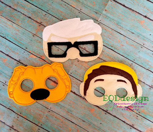 Old Man, Scout and Dog Up Felt Masks | EODdesignhttps://static ...