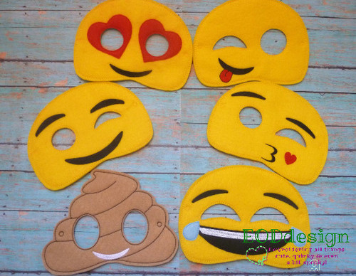 Emoji and Poop Felt Masks | EODdesignhttps://static.wixstatic.com/media ...
