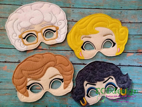 Golden Best Girl Friend Felt Masks | EODdesignhttps://static.wixstatic ...