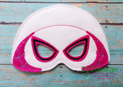 Girl Spider Hero Gwen Felt Mask | EODdesignhttps://static.wixstatic.com ...