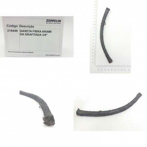 3/8" GASKET IN GRAPHITE FIBER | Zeppelin Systems LA