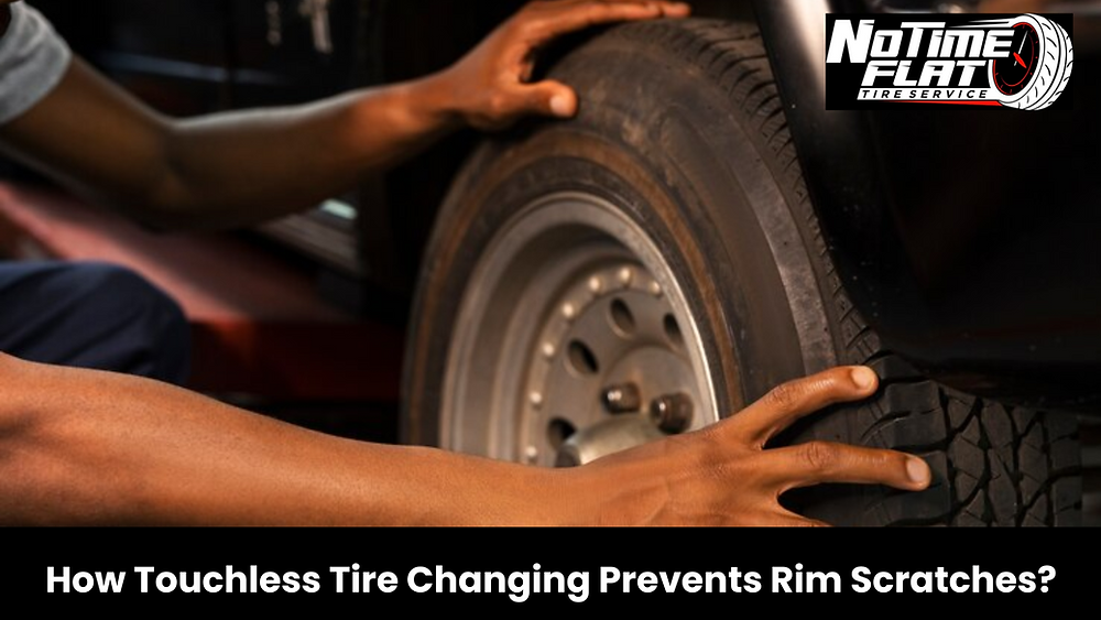 How Touchless Tire Changing Prevents Rim Scratches?