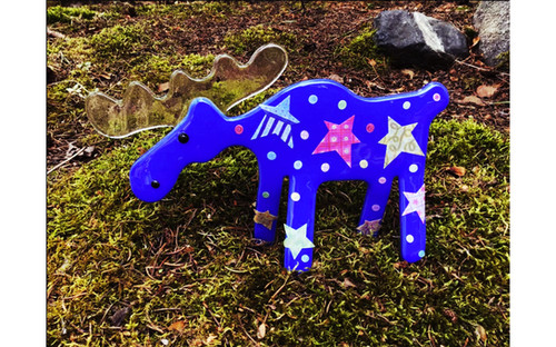 Patchwork Moose | AKGlasscapes