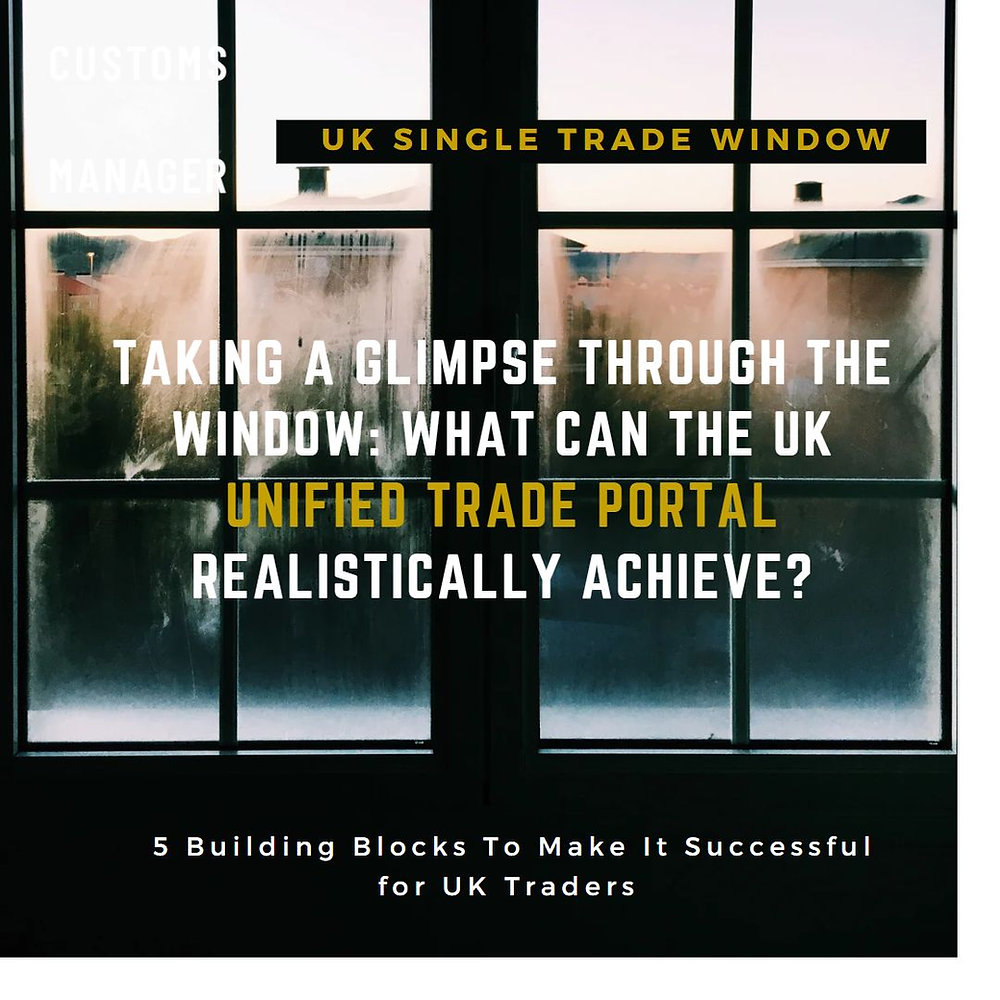 Taking a Glimpse Through the Single Trade Window: What Can The UK ...