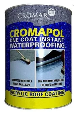 5Lt Cromapol Acrylic Resin Roof Coating Grey | City View Fibreglass