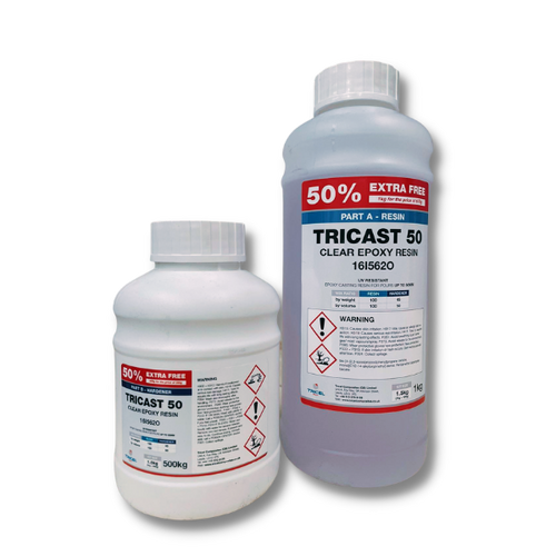 Tricast 50 Crystal Clear Epoxy Resin Kits -- 50% extra free | City View ...