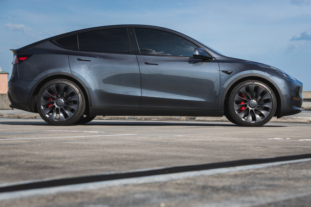 The new Tesla Model Y at First Class Autosports
