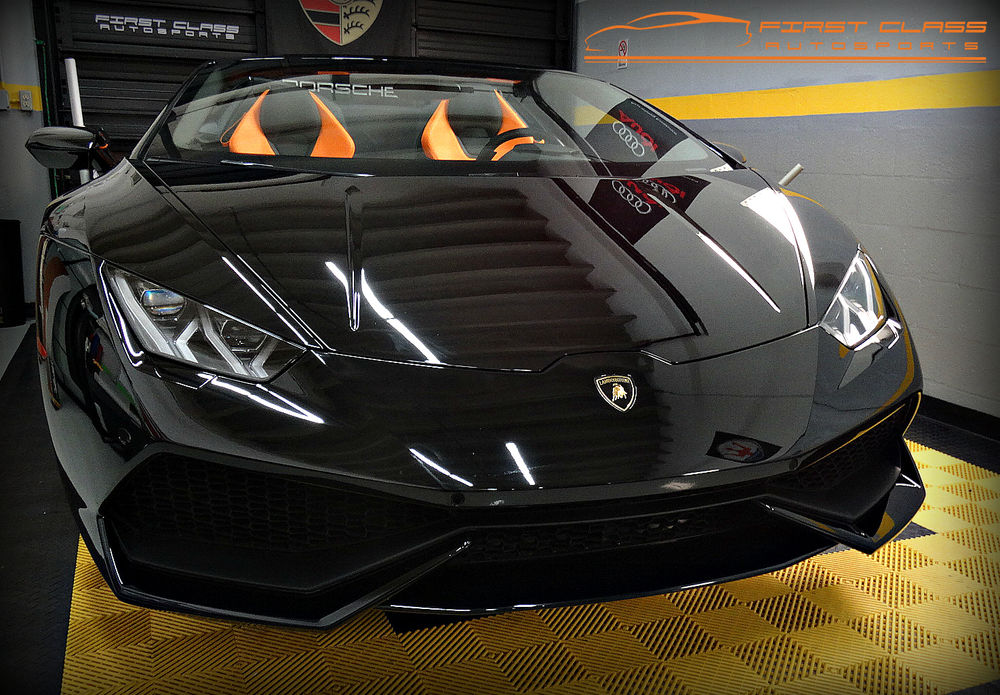 Lamborghini Huracan LP610-4 Spyder wrapped in an exclusive printed car ...