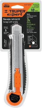 Cutter Truper Metálico | Tablaroca y Muros