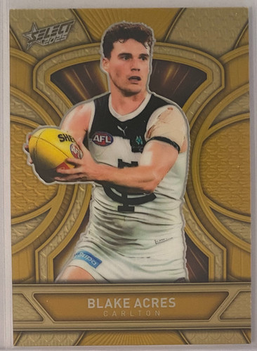 2025 AFL SELECT FOOTY STARS GOLD DRAGON SCALES BLAKE ACRES | Trading cards