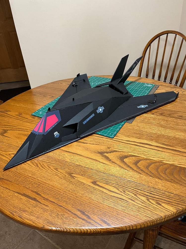 My F-117V2 & 1st Scratch Build | rcFoamFighters