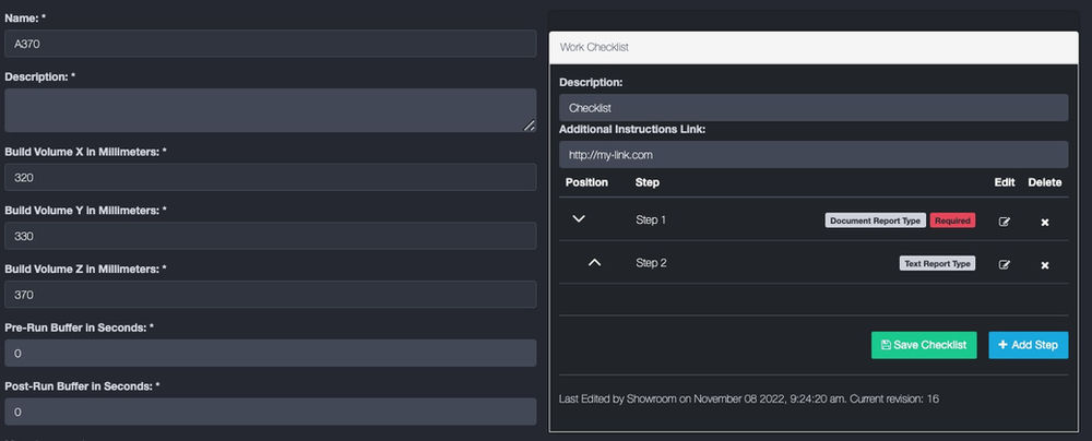 Work Instructions | Authentise