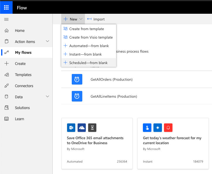 Creating a Flow via Microsoft Power Automate | Authentise
