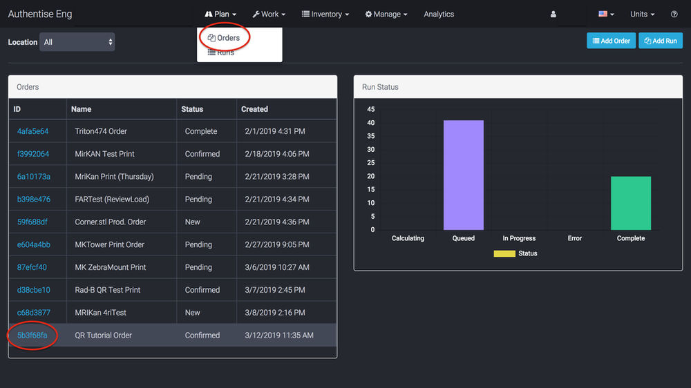 Authentise QR Scanner | Authentise