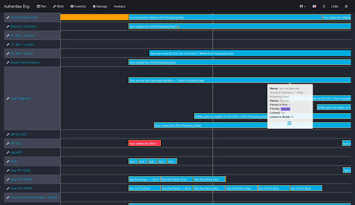 Runs - Post Processing | Authentise