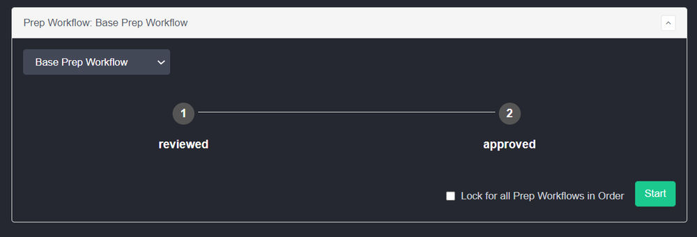 Prep Workflows | Authentise
