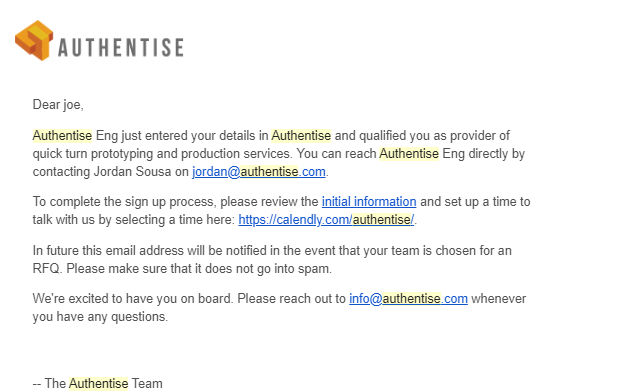 Step-by-Step User Guide for Service Providers | Authentise