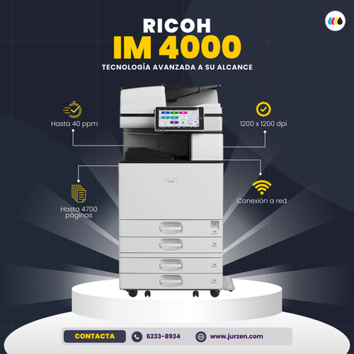 Ricoh IM 4000 | NUEVO EN CAJA | Jurzen Technology