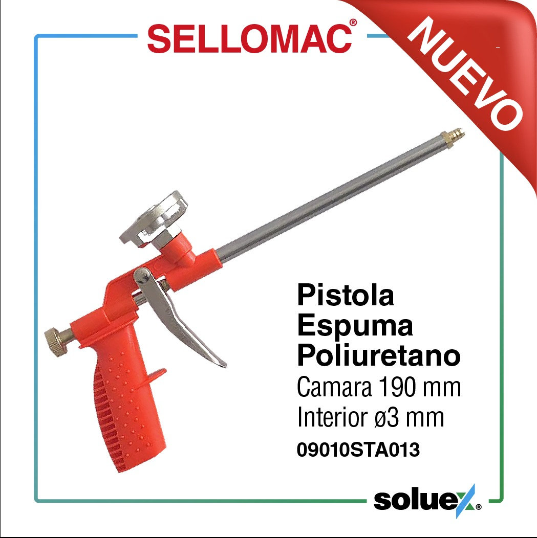 Sellomac Pistola Espuma Poliuretano (Gun Grade)