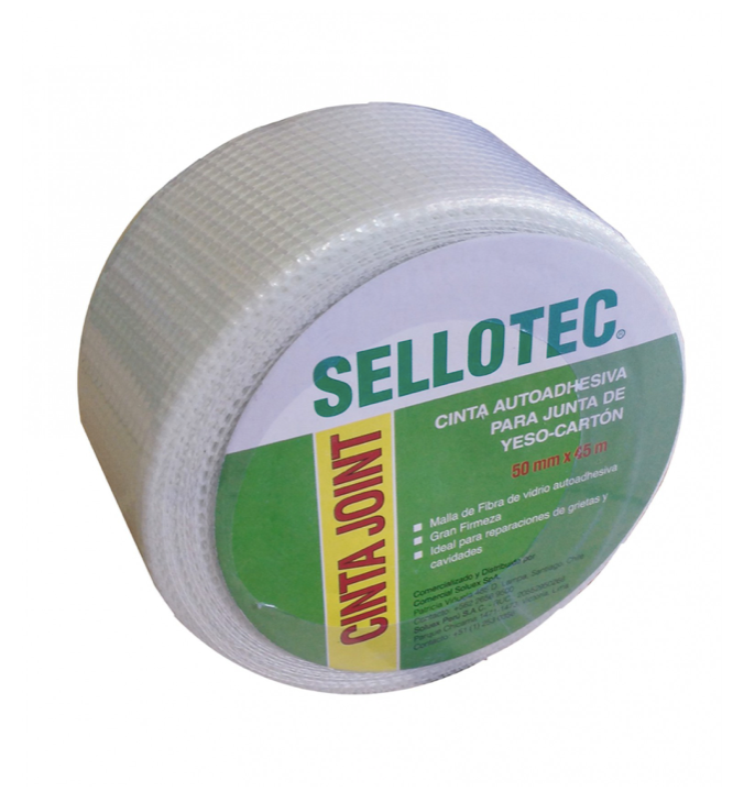Rollo Cinta DRYWALL JOINT Tape 2" x 45 mt.