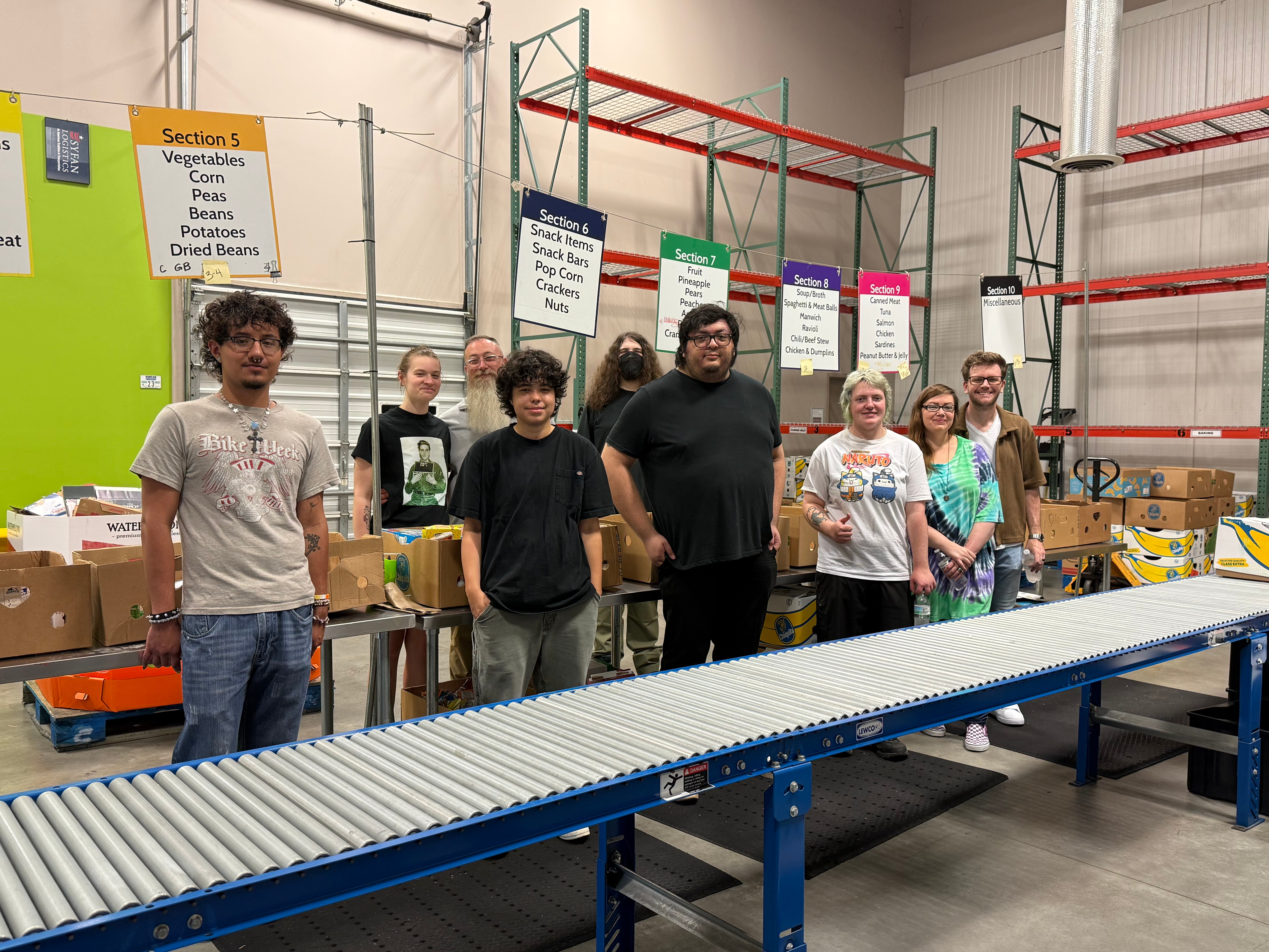 Project Yet Gives Back - Volunteering at the Food Bank | Project Yet