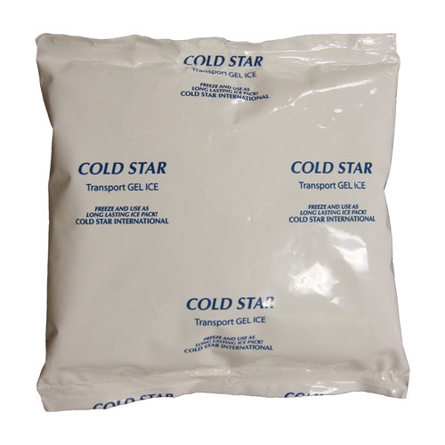 1712 - 12oz Transport Hard Freeze Gel Pack - 6x6 - Single | coldstar