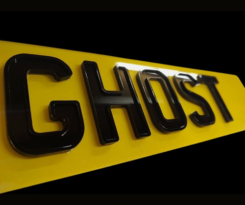 4D Ghost Plates | Custom Number Plates by NI Plate Company | Northern ...