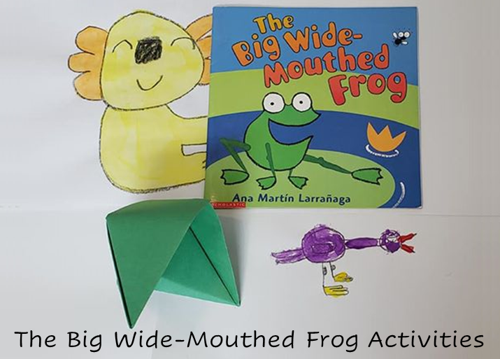 Activities for “The Big Wide-Mouthed Frog“ (Or Other Frog Books)