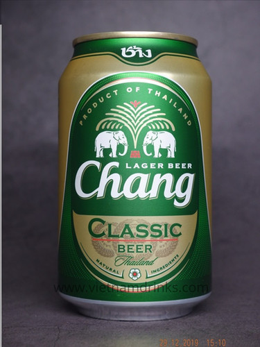 Chang Classic 330ml Thailand product have Vietnamese language | Vietnam ...