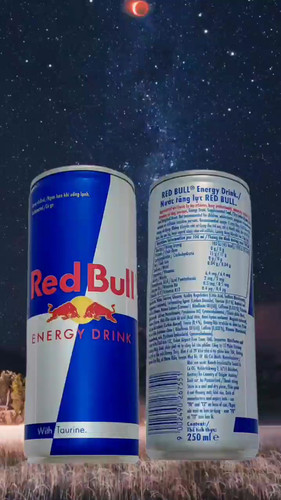 2024 Redbull Red Bull Vietnamese version energy drink sleek 250ml ...