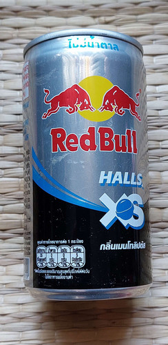 Red Bull Halls XS Mentholyptus Flavor sleek 170ml Thailand energy ...