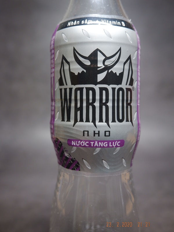 Warrior grape taste 330 ml pet, Vietnam energy | Vietnambeverages