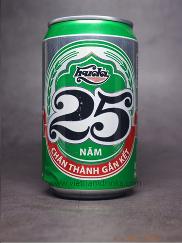Huda 25th Anniversary 330 ml, Vietnam beer | Vietnambeverages