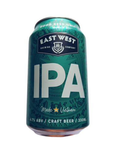 2023 East West IPA Vietnam craftbeer 330ml design | Vietnam Beverages