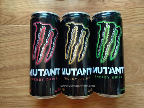 SKU 0218 0518 Cambodia Mutant Energy sleek 330ml first issued 2018 ...