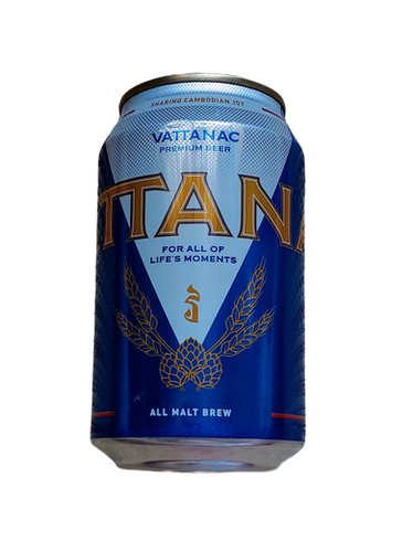 2023 Vattanac Premium 330ml Cambodia beer design found in Dec | Vietnam ...