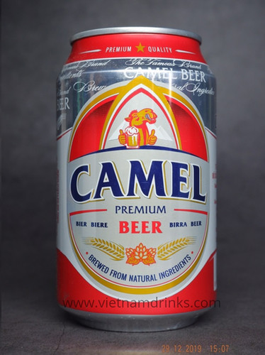 Camel Premium 330 ml, Vietnam beer | Vietnambeverages