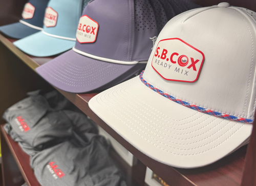 Branded Bills Curved 5-Panel Rope Hat | S.B. Cox Ready Mix