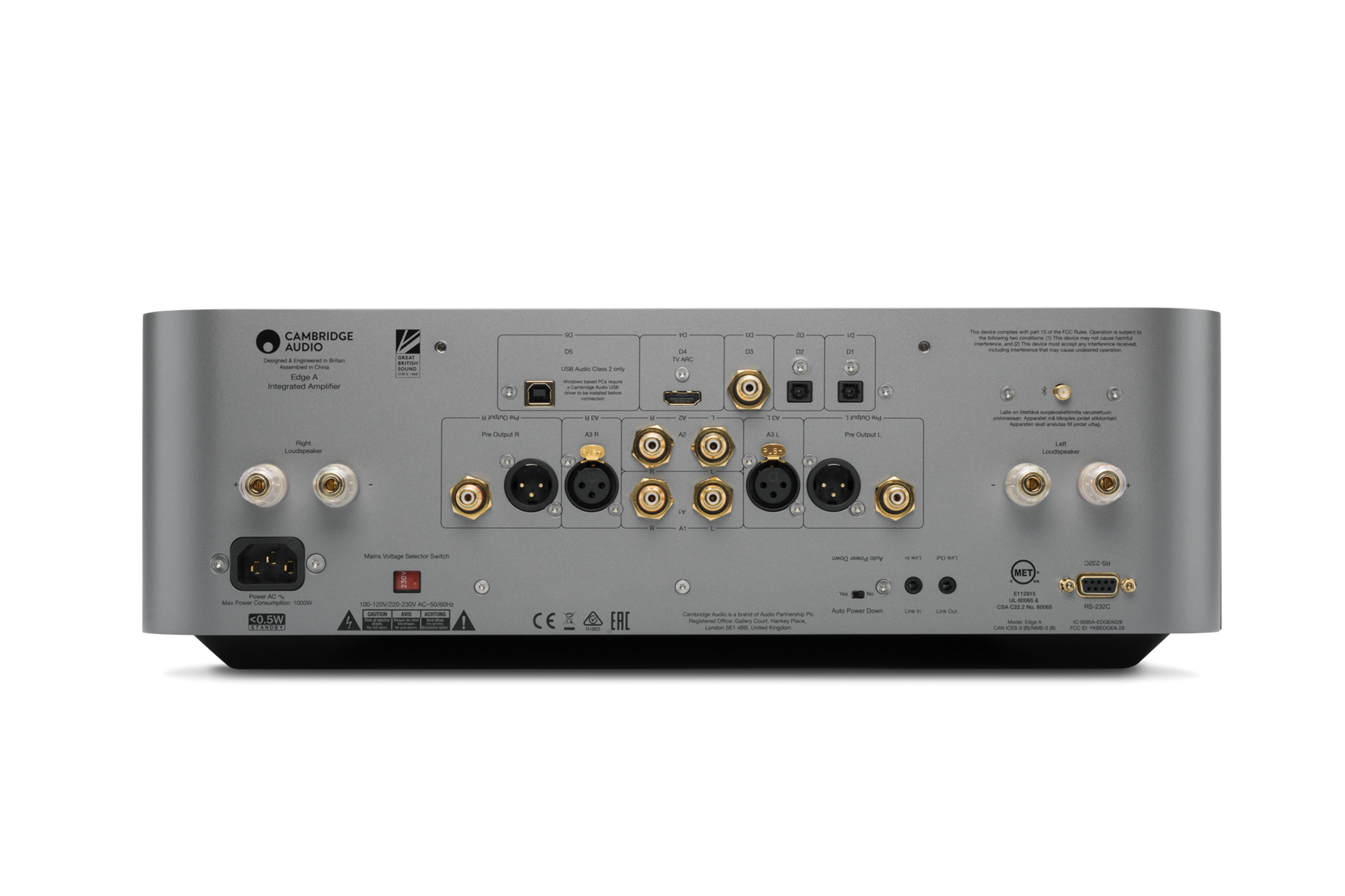 Cambridge Audio Edge A Integrated Amplifier | Orangemate