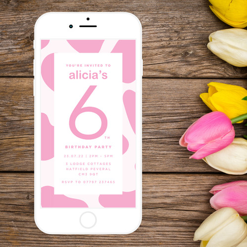 Party Invitation - Digital and Interactive - Milkshake | M&D Creative