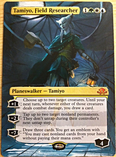 Tamiyo, Field Researcher - MTG / Full Art | Rypie MTG Alters