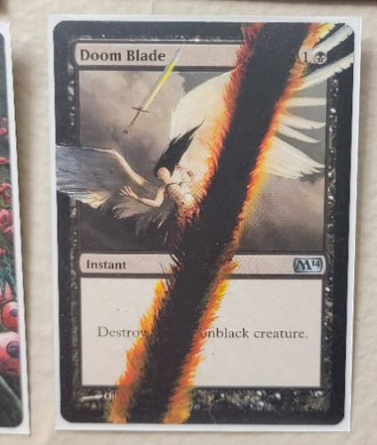 Doom Blade - MTG / Magic the Gathering | Rypie MTG Alters