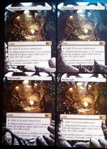 Mutavault - Full Art / Altered. MTG | Rypie MTG Alters