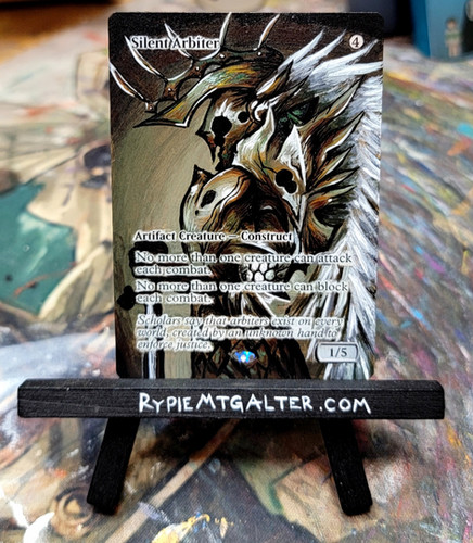Silent Arbiter Commission - MTG / Magic the Gathering | Rypie MTG Alters